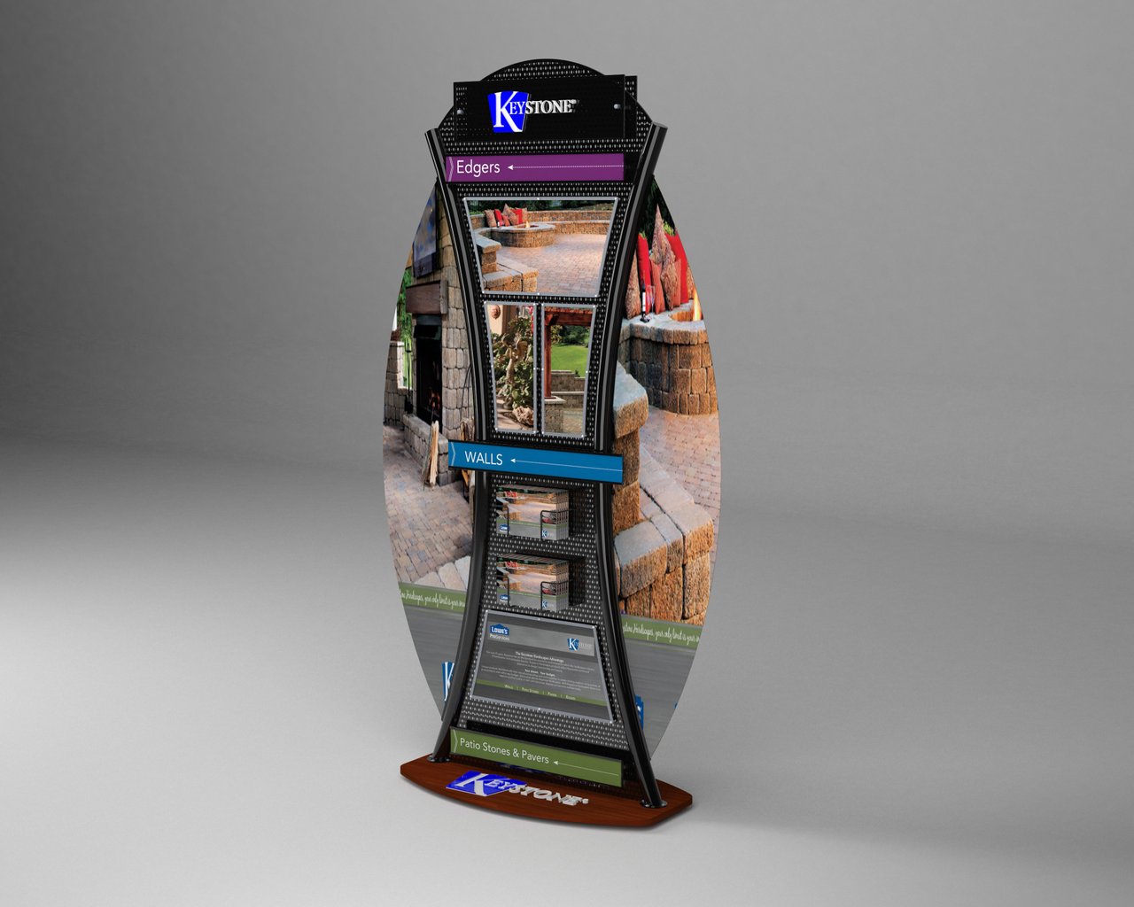 Metal and wire retail displays - SharkSkin Design Inc.