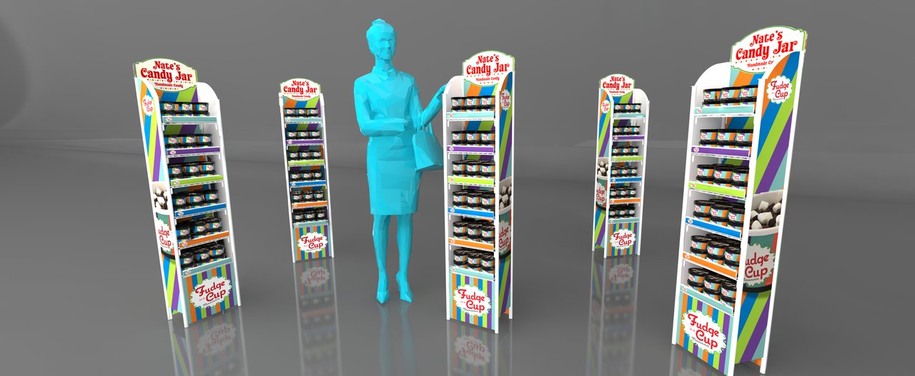 Metal and wire retail displays - SharkSkin Design Inc.