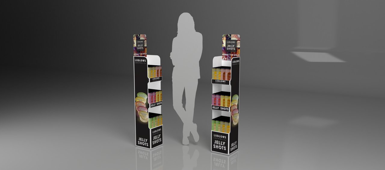 Corrugated retail displays - SharkSkin Design Inc.