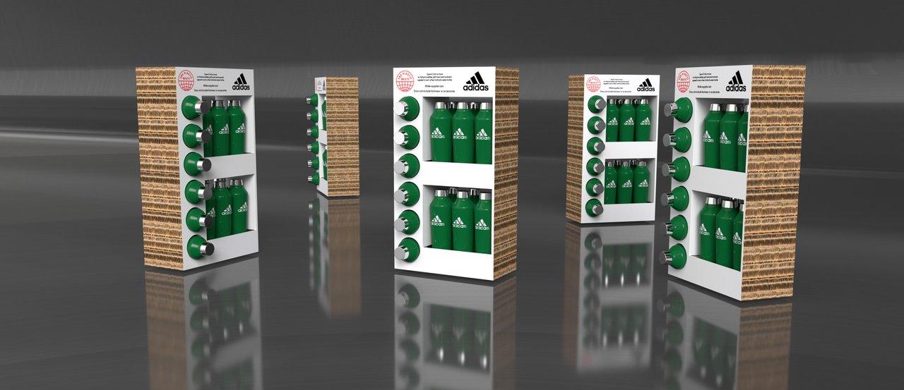 Corrugated retail displays - SharkSkin Design Inc.