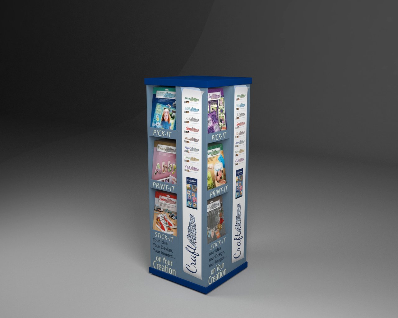 Corrugated retail displays - SharkSkin Design Inc.