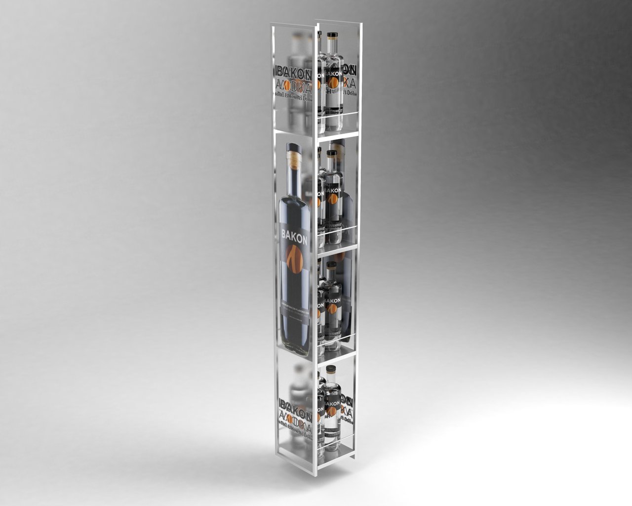 Metal and wire retail displays - SharkSkin Design Inc.