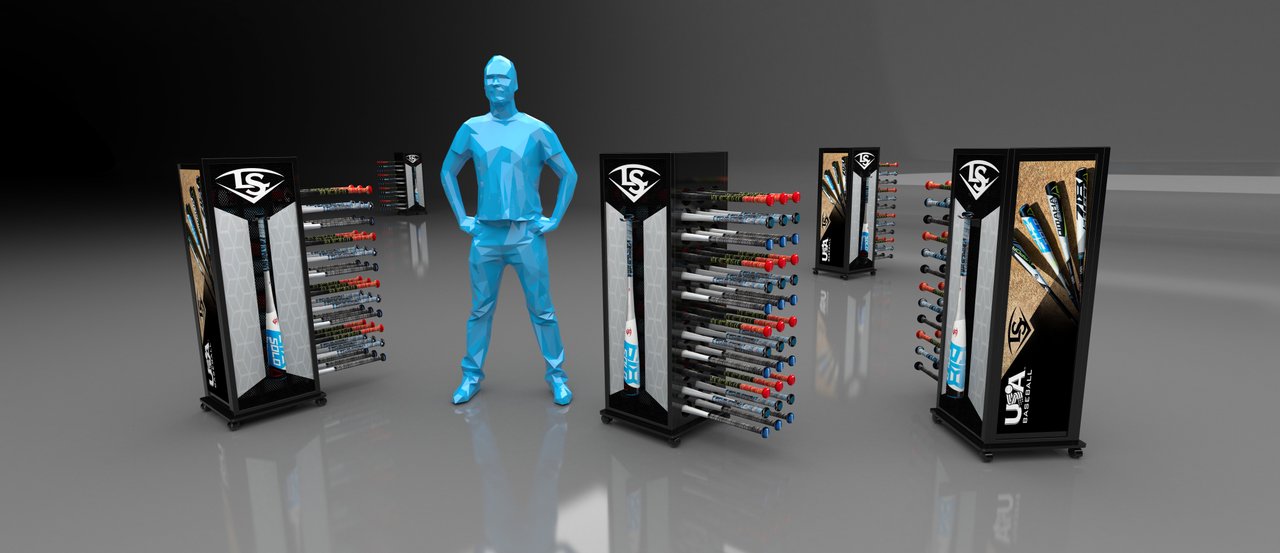 Metal and wire retail displays - SharkSkin Design Inc.